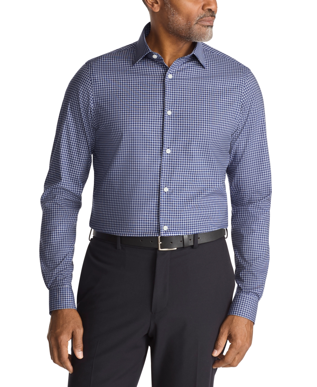 Click here for Michael Kors Mens Collared Regular Fit Dress Shirt... prices