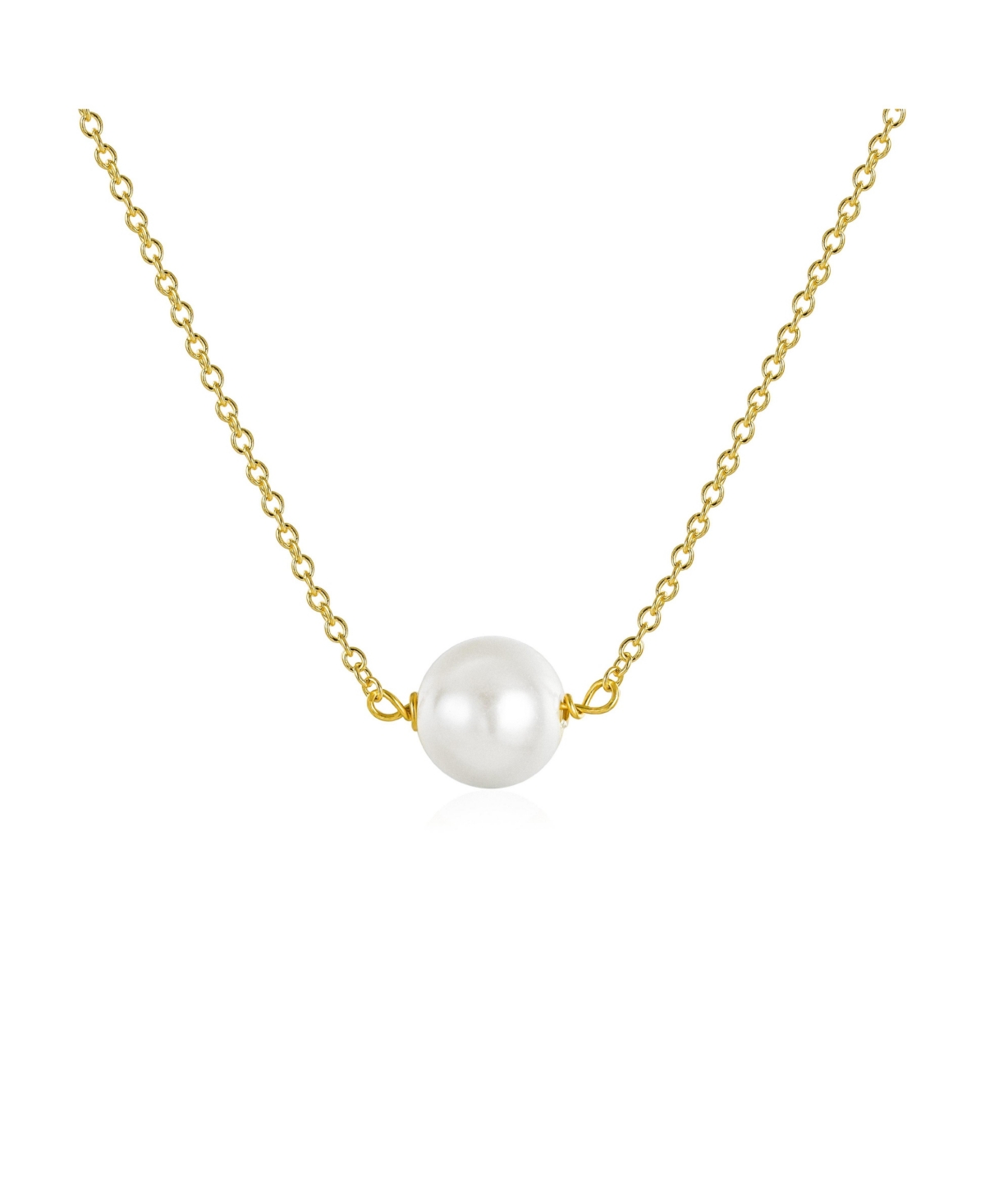 Click here for Untamed Petals Callie Pearl Pendant - Gold prices