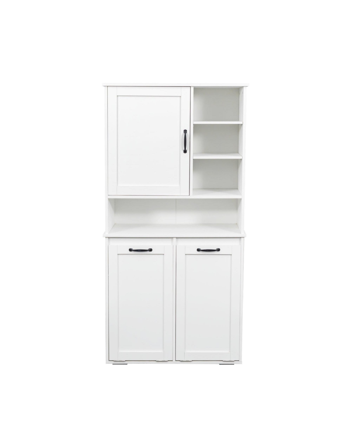 Click here for Casainc Laundry Cabinet with Doors  Tilt-Out Hampe... prices