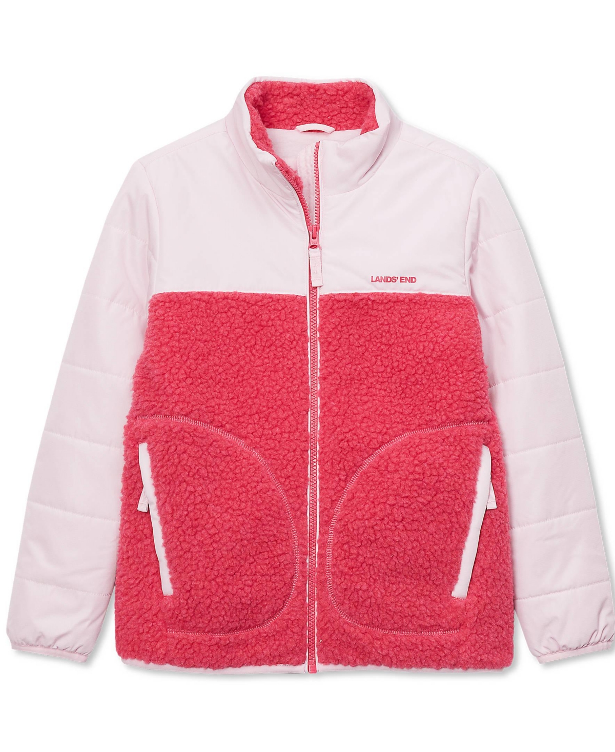 Click here for Lands End Kids Water Resistant Mixed Media Insulat... prices