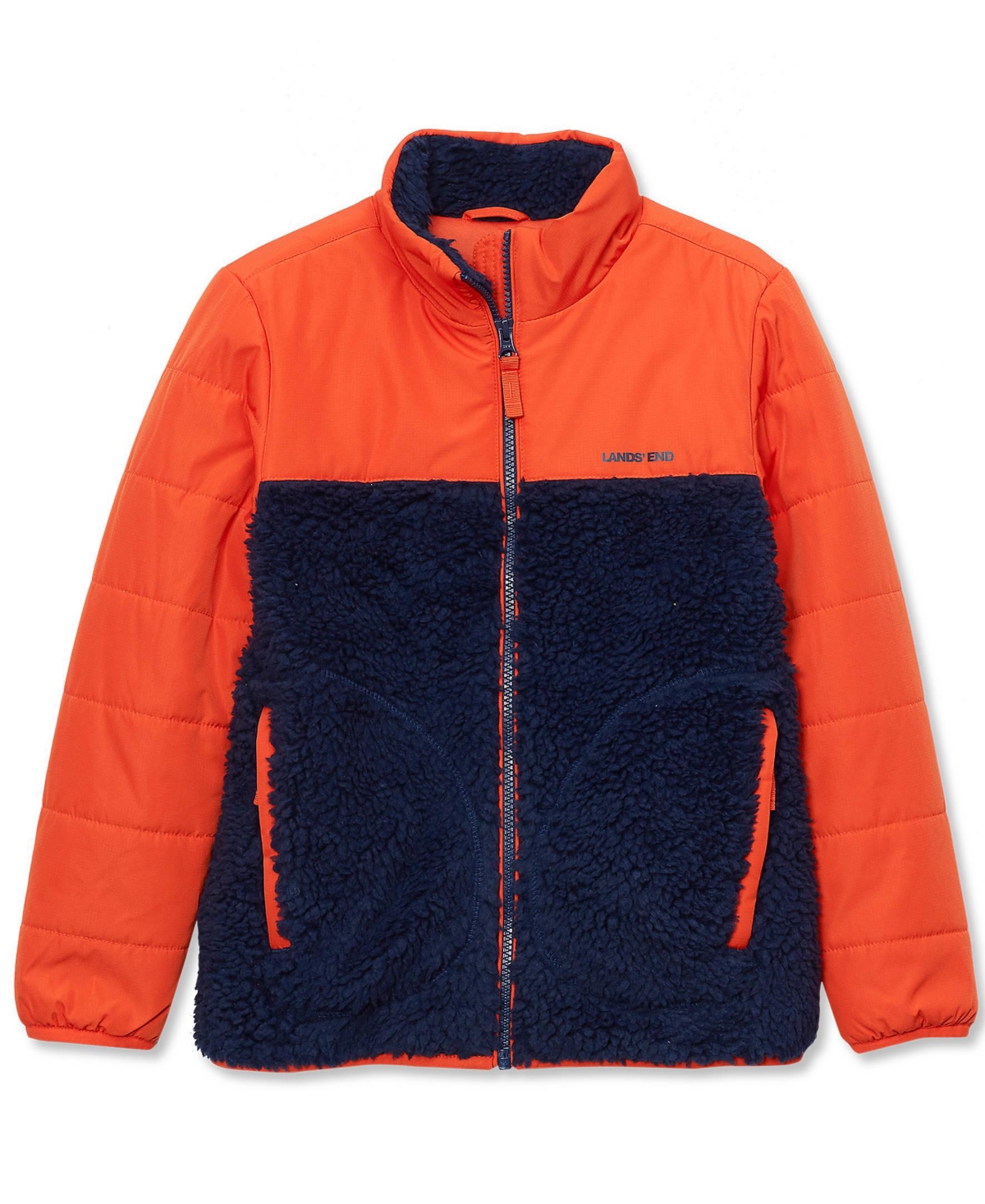 Click here for Lands End Kids Water Resistant Mixed Media Insulat... prices