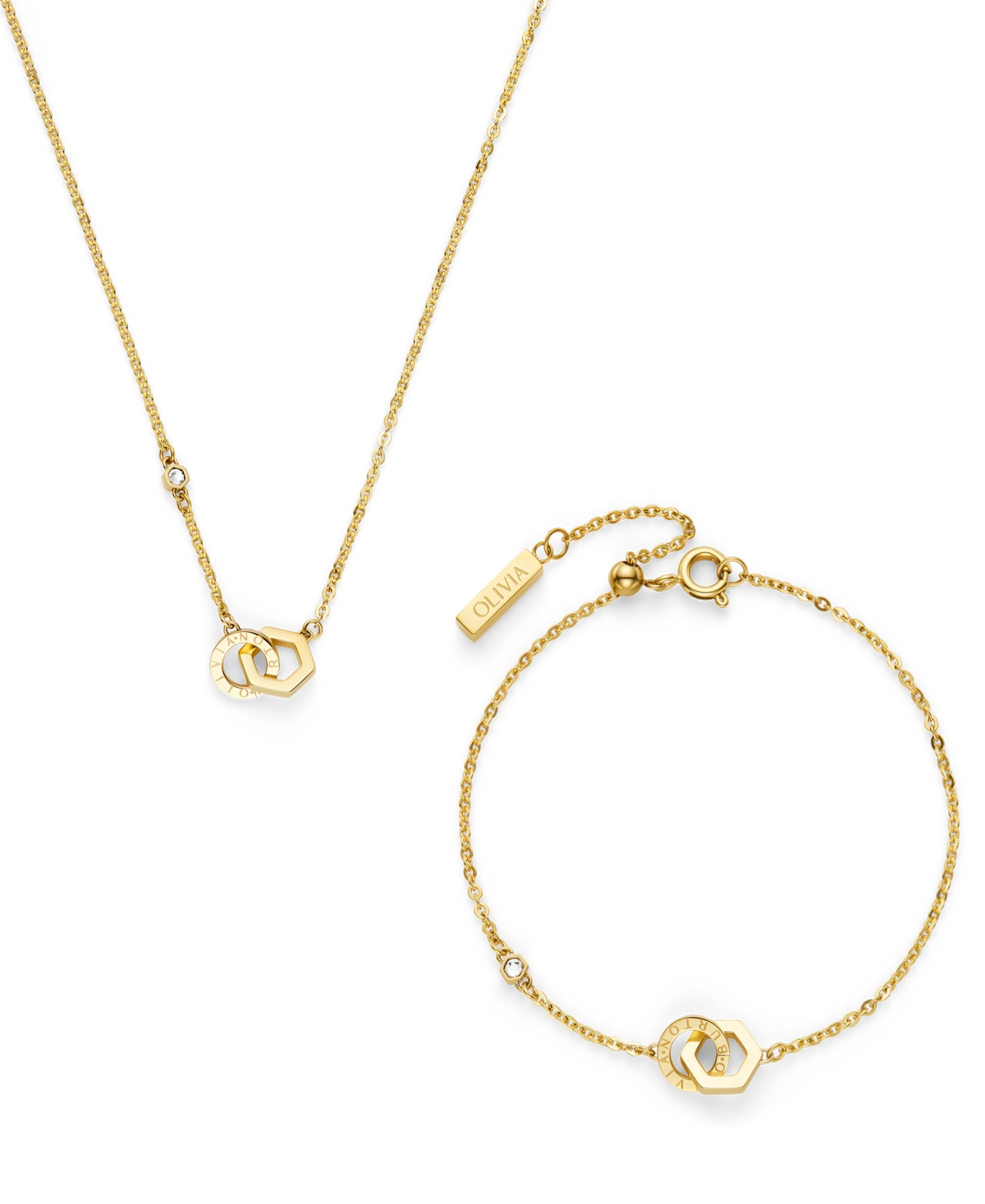 Click here for Olivia Burton Interlink Gold Tone Stainless Steel... prices