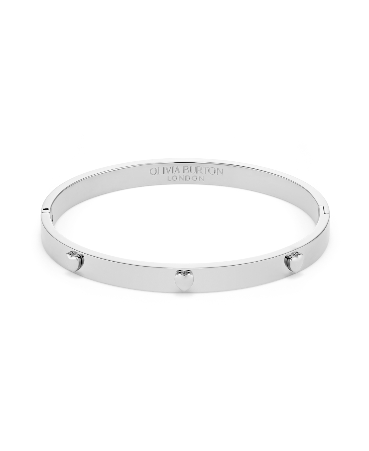 Click here for Olivia Burton Mini Heart Silver Tone Stainless Ste... prices