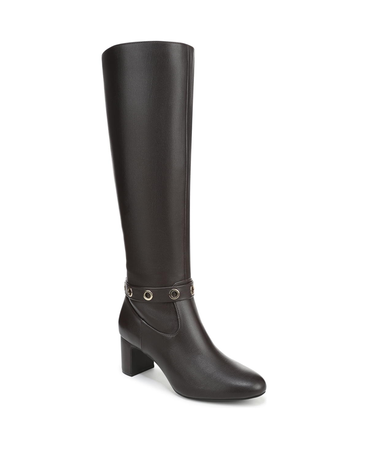 Click here for LifeStride Womens Tansy Zipper Tall Boots - Dark C... prices