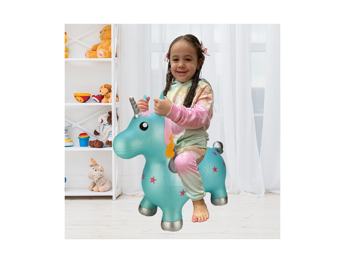 Click here for BounceZiez Inflatable Bouncy Ride-On Hopper W/ Pum... prices
