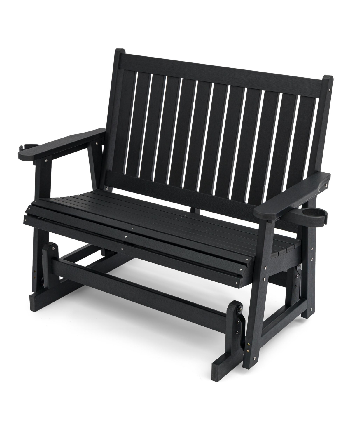 Click here for 2-Seat Patio Glider Hips Rocking Chair with Remova... prices