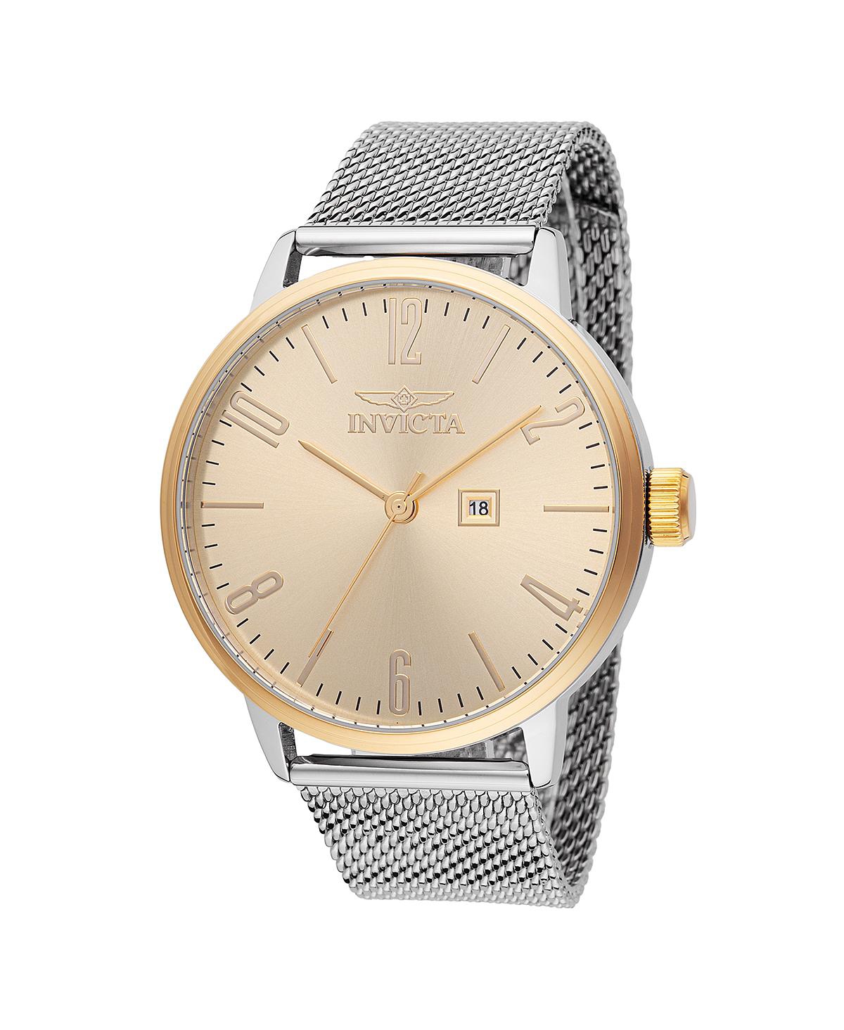 Click here for Invicta Mens 48937 Specialty Quartz 3 Hand Gold Di... prices