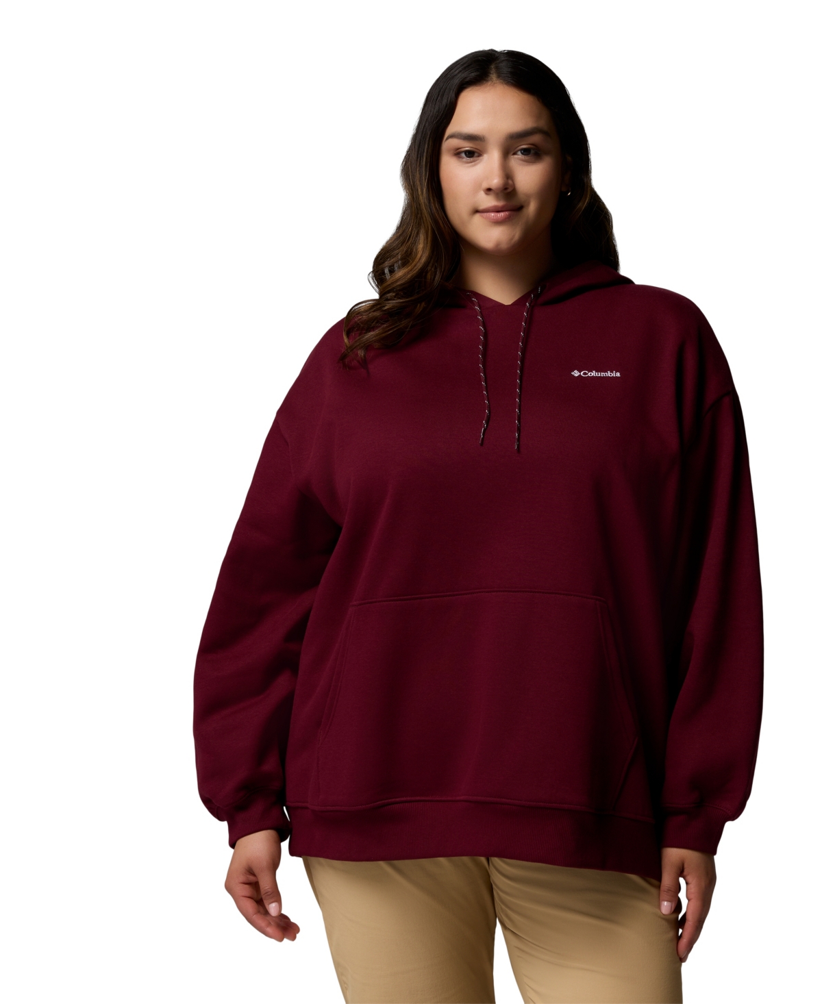 Click here for Columbia Plus Size Aldermore Kangaroo Pocket Hoodi... prices