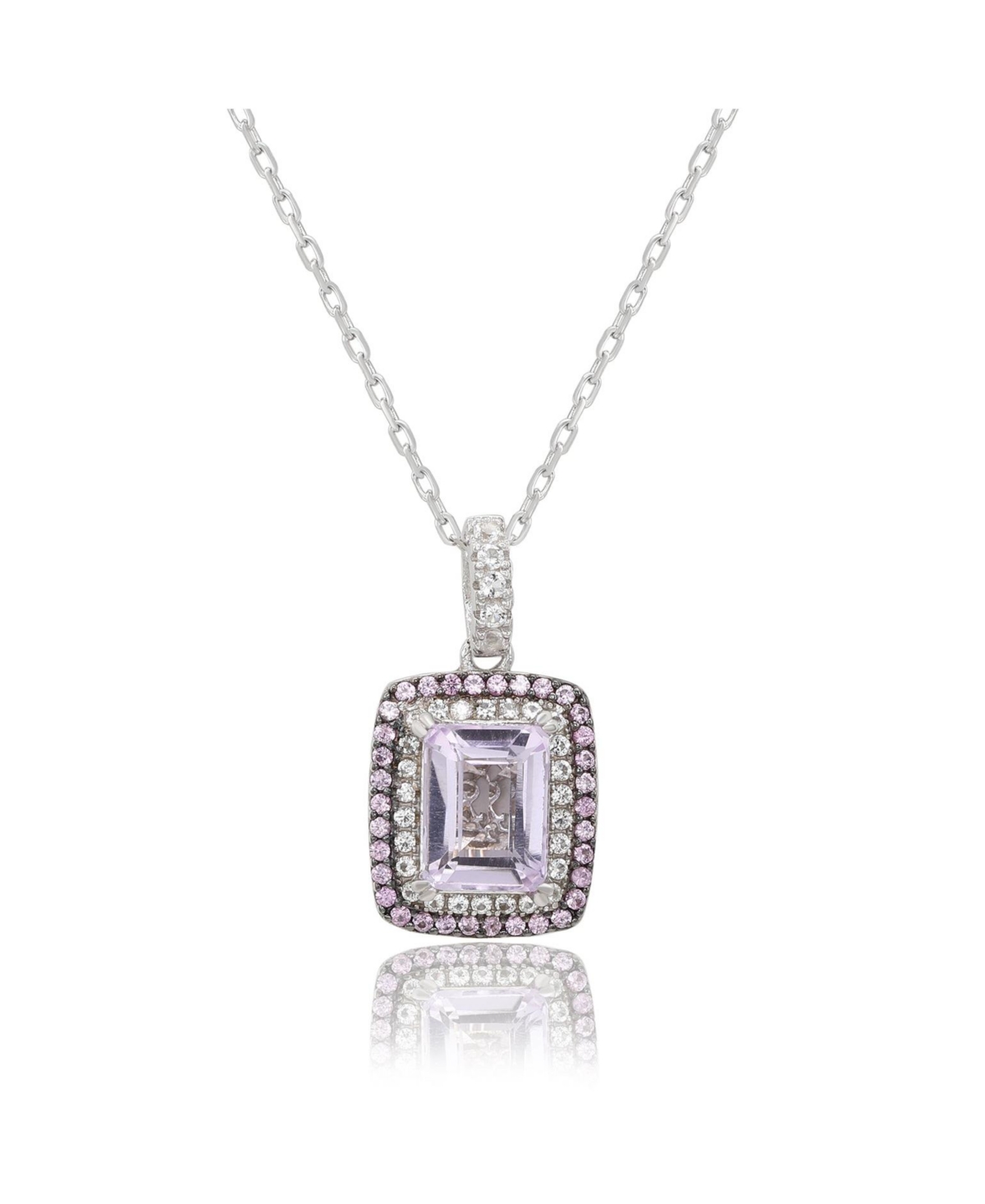 Click here for Suzy Levian Sterling Silver Emerald Cut Topaz And... prices