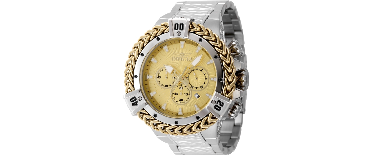 Click here for Invicta Mens 48157 Bolt Quartz Chronograph Gold Di... prices