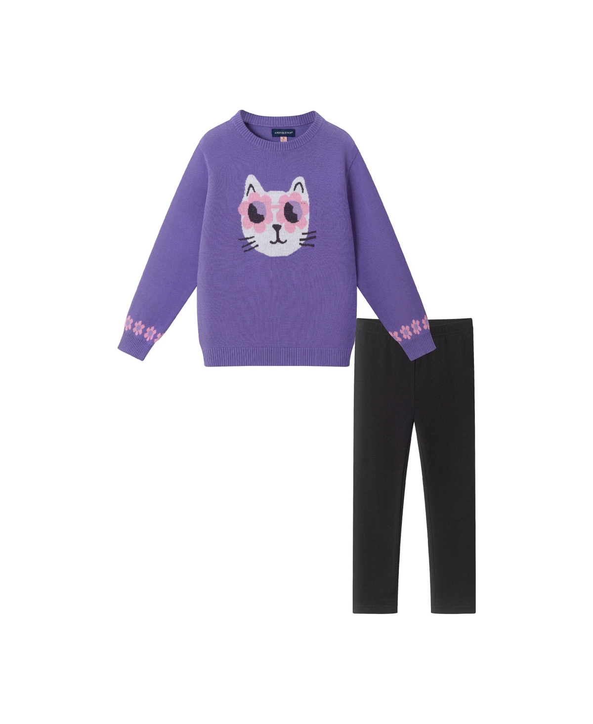Click here for Andy & Evan Toddler Girls Toddler/Child Cat Icon T... prices