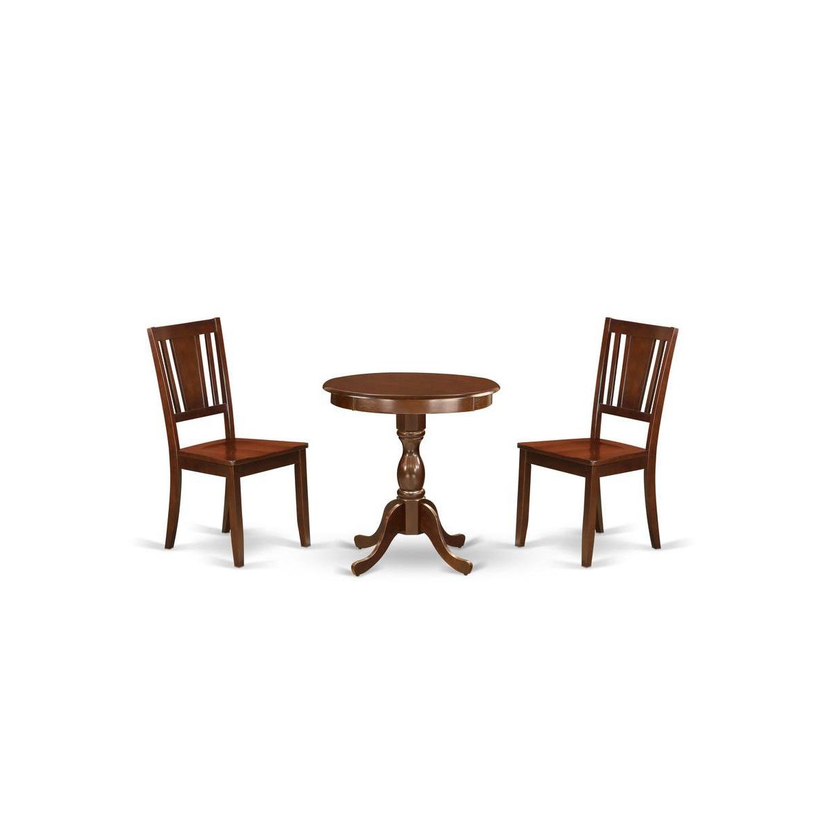 Click here for East West Furniture 3-Pc Dining Table Set - 2 Dini... prices