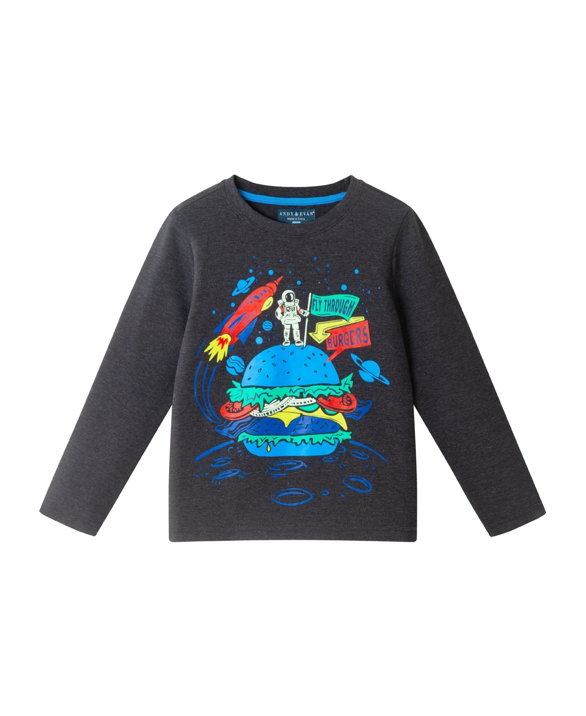 Click here for Andy & Evan Toddler/Child Boys Space Theme Tee - N... prices