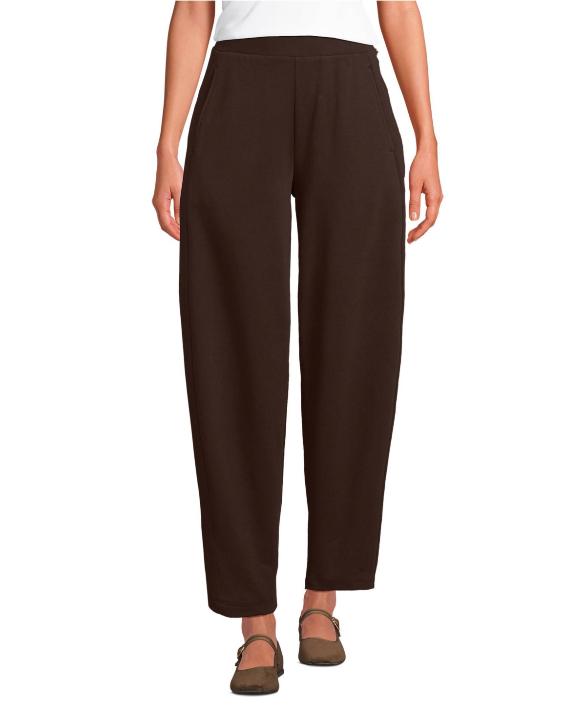 Click here for Lands End Womens Petite Sport Knit High Rise Barre... prices