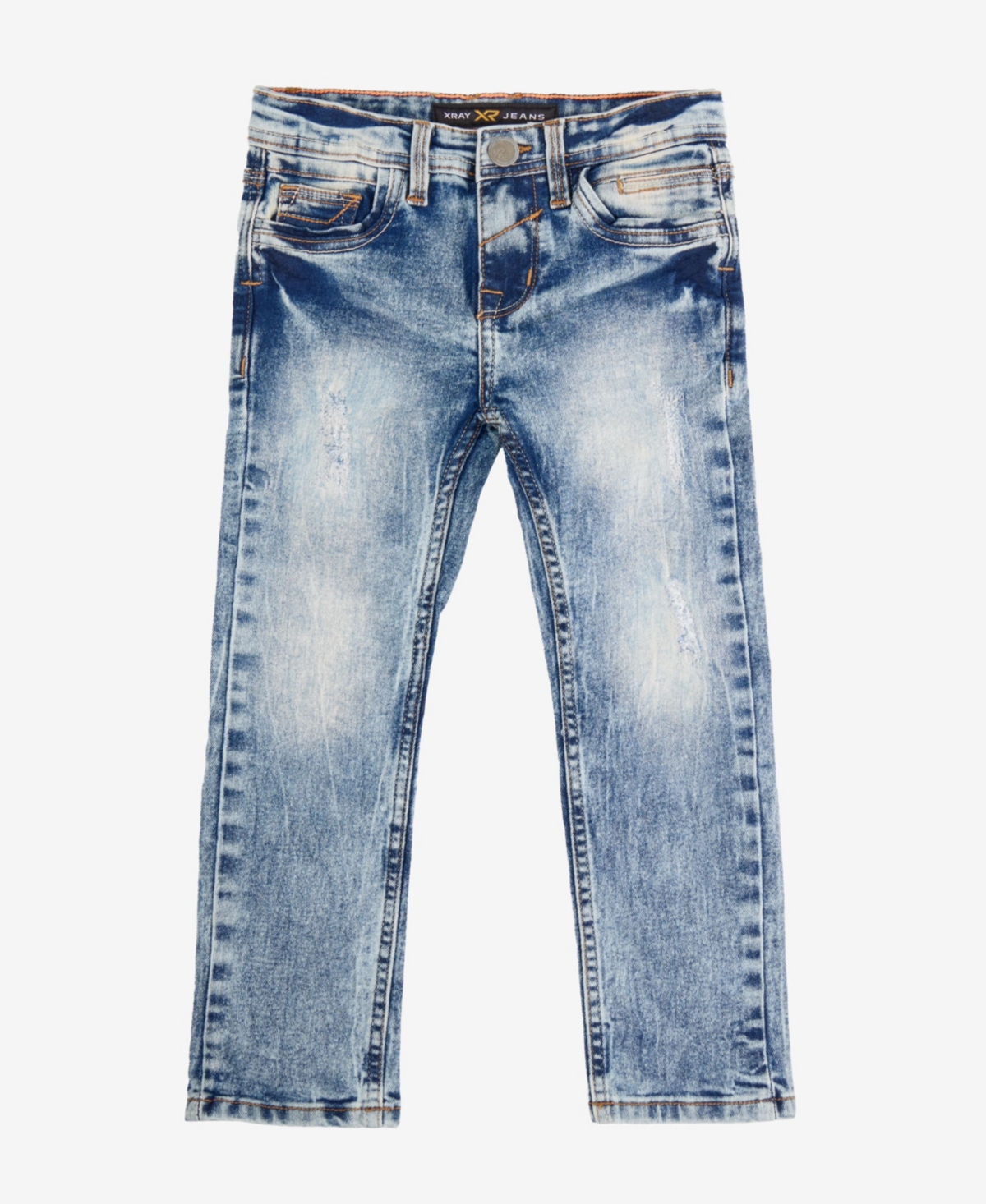 Click here for X Ray Little Boys Distressed Jeans Size 4-7 - Blue... prices