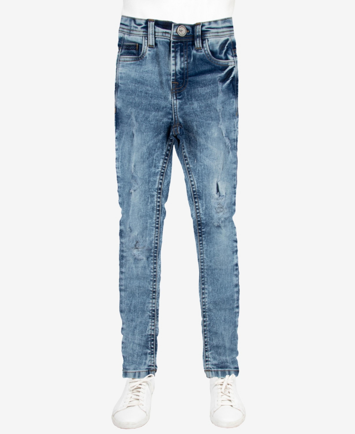 Click here for X Ray Little Boys Distressed Jeans Size 4-7 - Lt b... prices