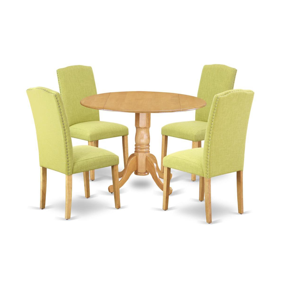 Click here for East West Furniture Dining Room Set Oak - Oak prices