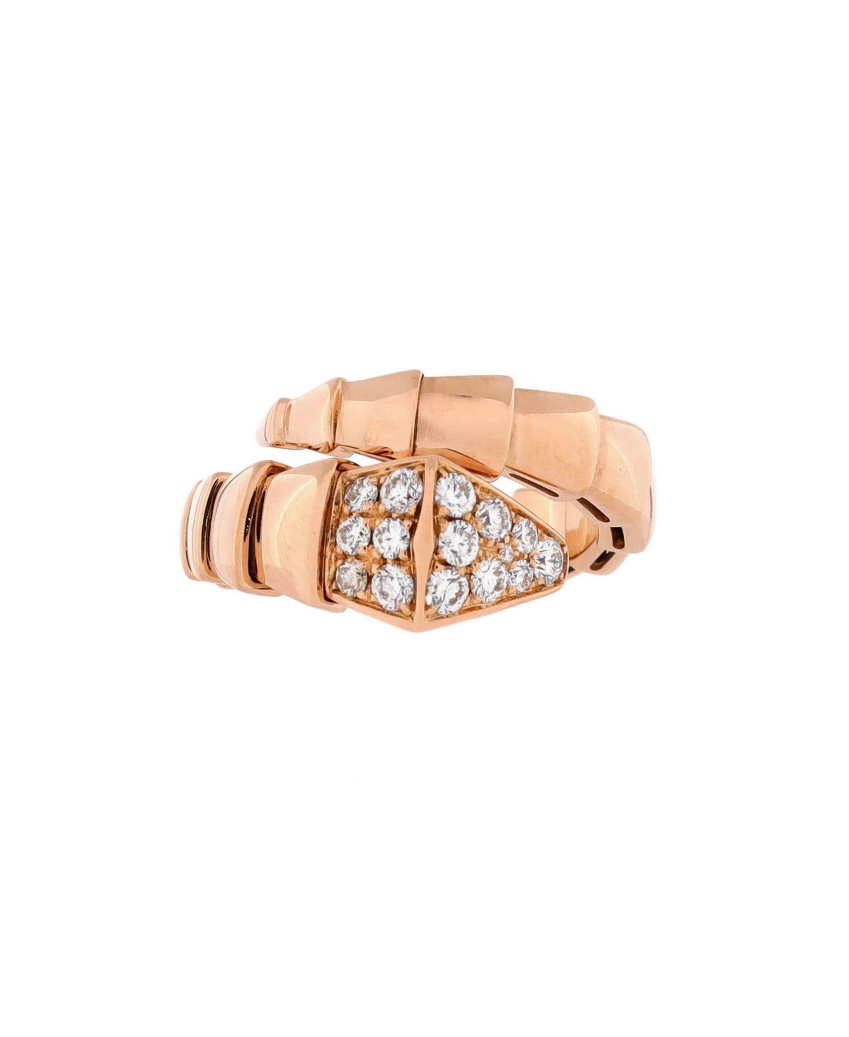 Click here for Pre-Owned Bvlgari Serpenti Viper One-Coil Ring - 1... prices