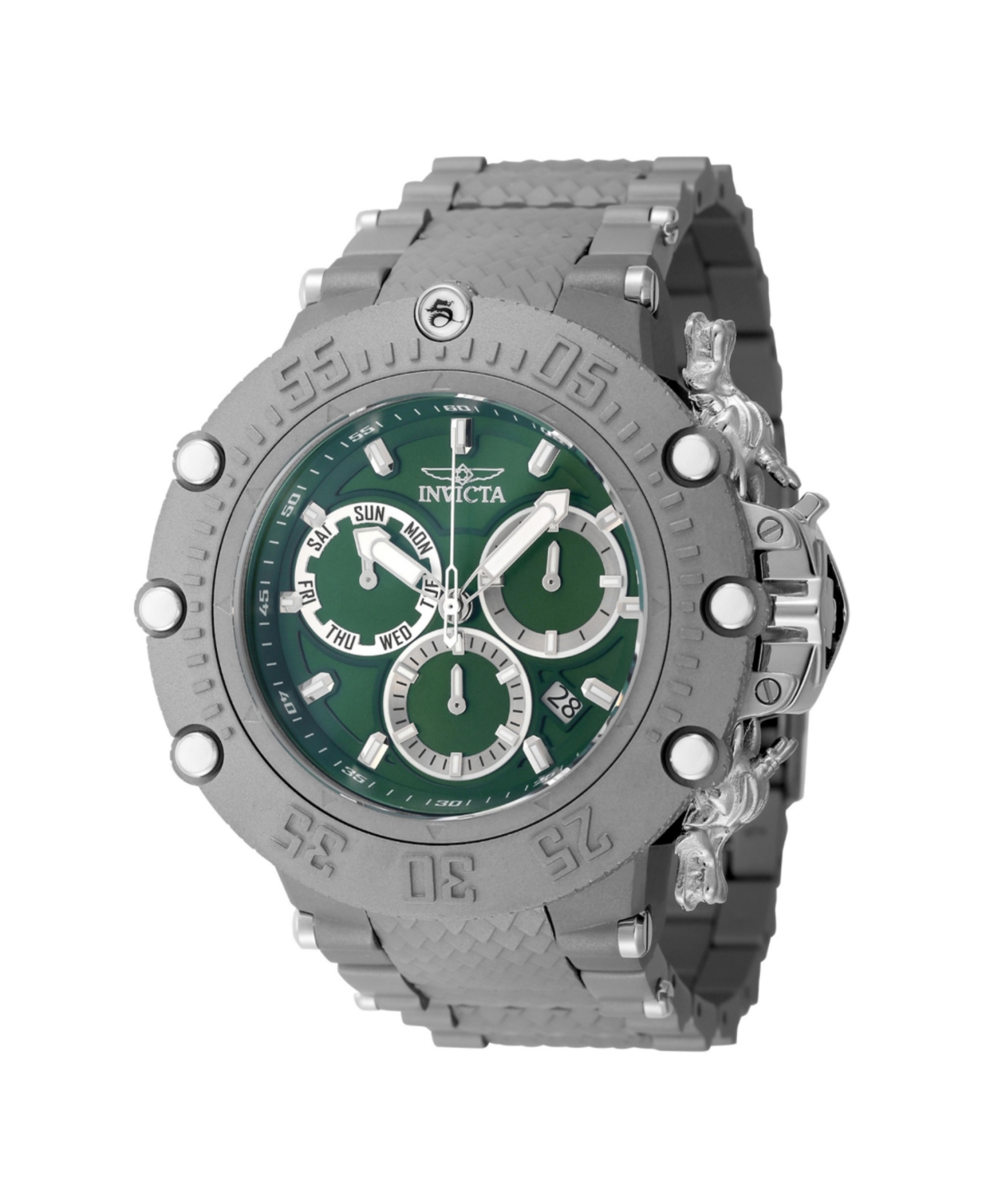 Click here for Invicta Mens 48192 Subaqua Quartz 3 Hand Green  Ti... prices