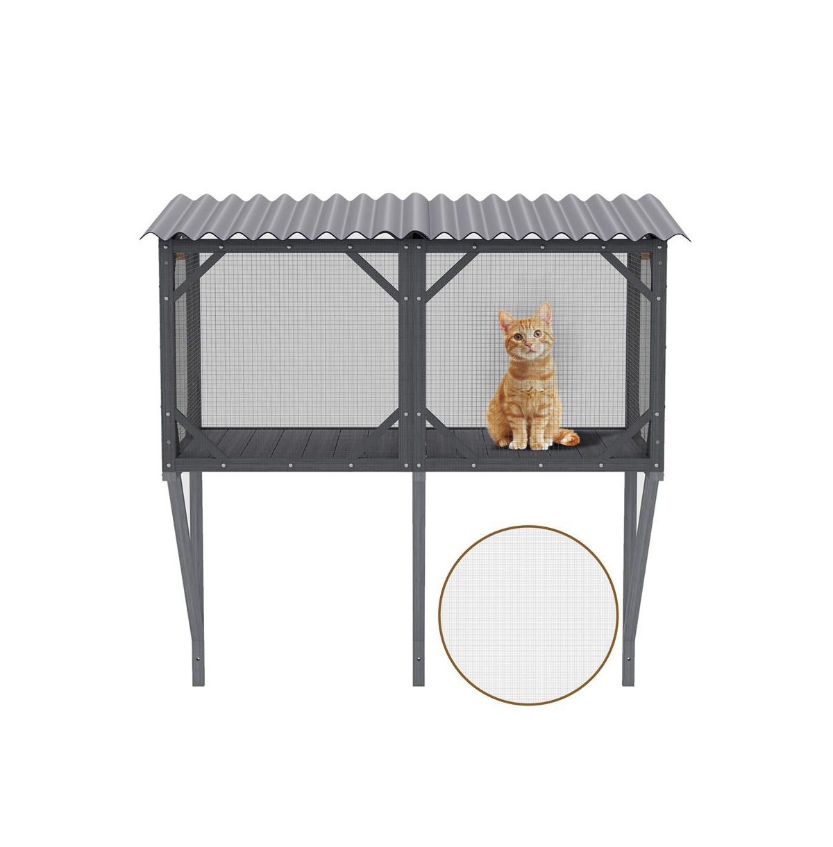 Click here for Zeus & Ruta 43.3" Outdoor Cat Window Box with... prices