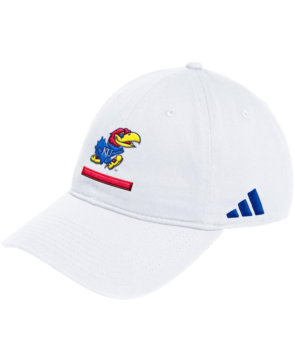 Click here for Adidas Mens White Kansas Jayhawks Locker Room Adju... prices