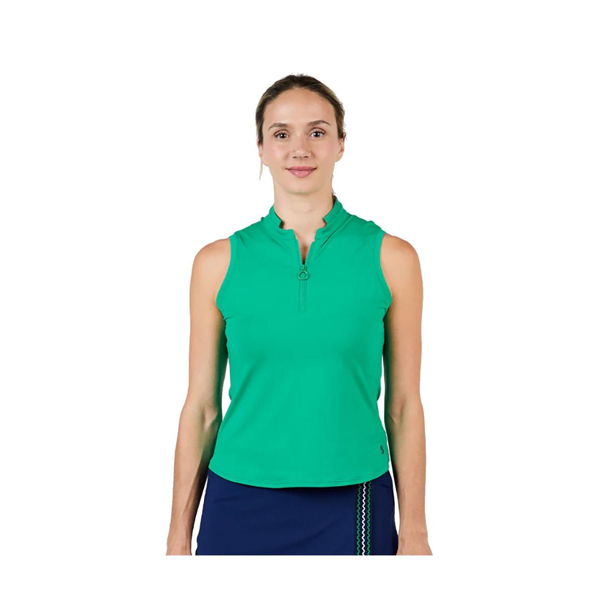 Click here for Sofibella Green Spirit Sleeveless Zen Womens Golf... prices