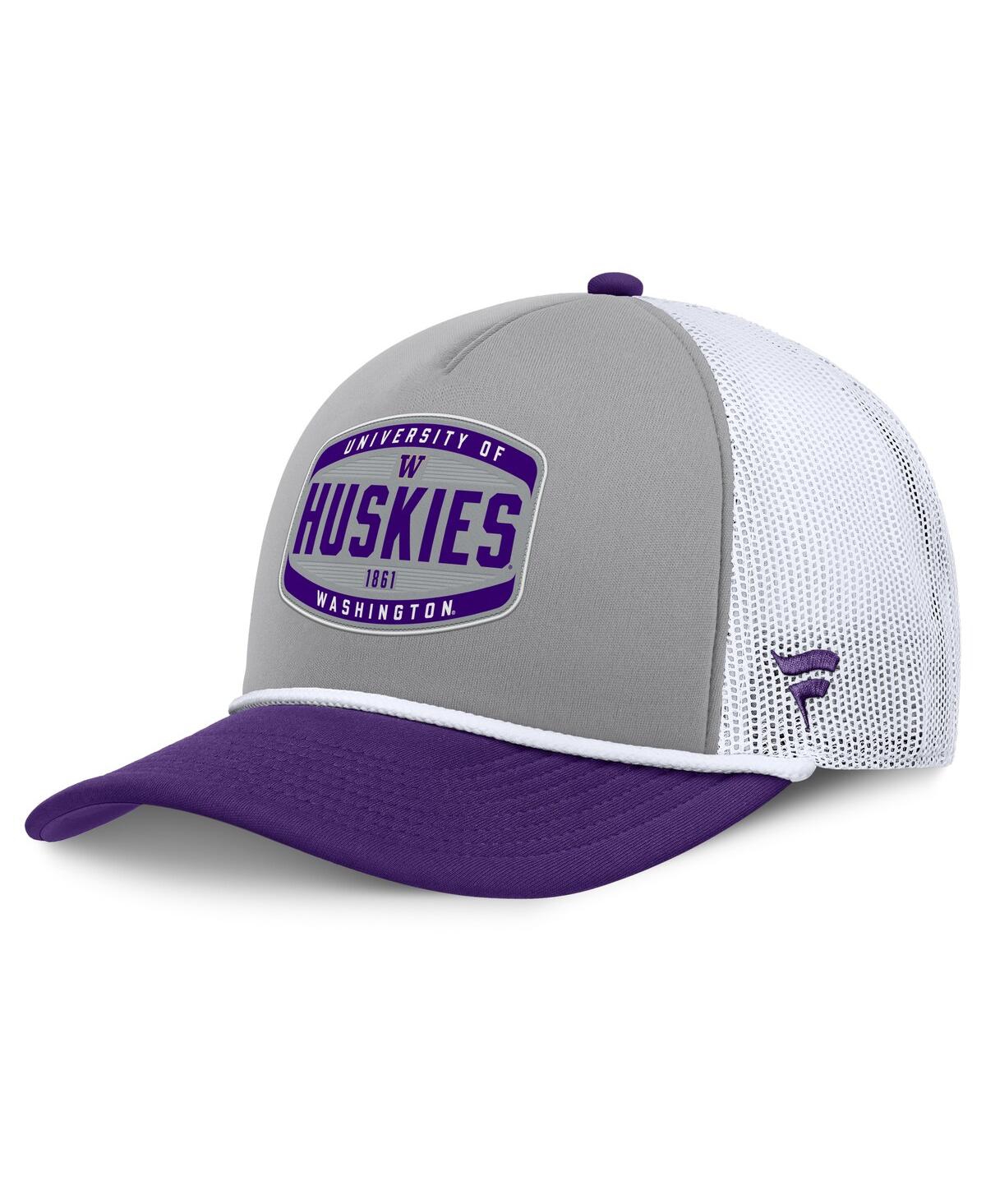 Click here for Fanatics Mens Gray/Purple Washington Huskies Cours... prices
