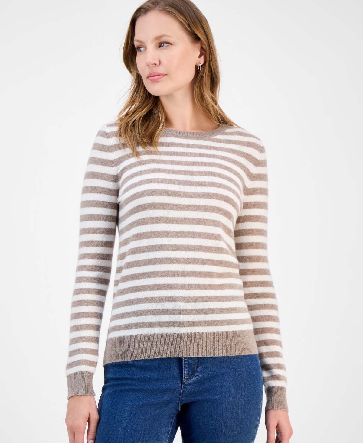 Click here for Charter Club Womens Long-Sleeve 100 Cashmere Crewn... prices