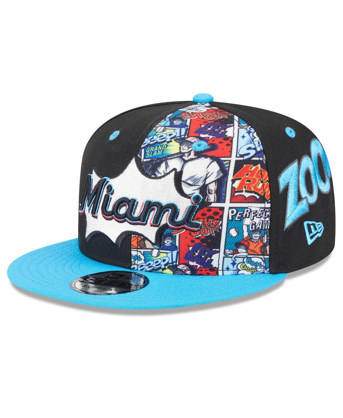 Click here for New Era Mens Black/Blue Miami Marlins 2025 Mlb Dia... prices