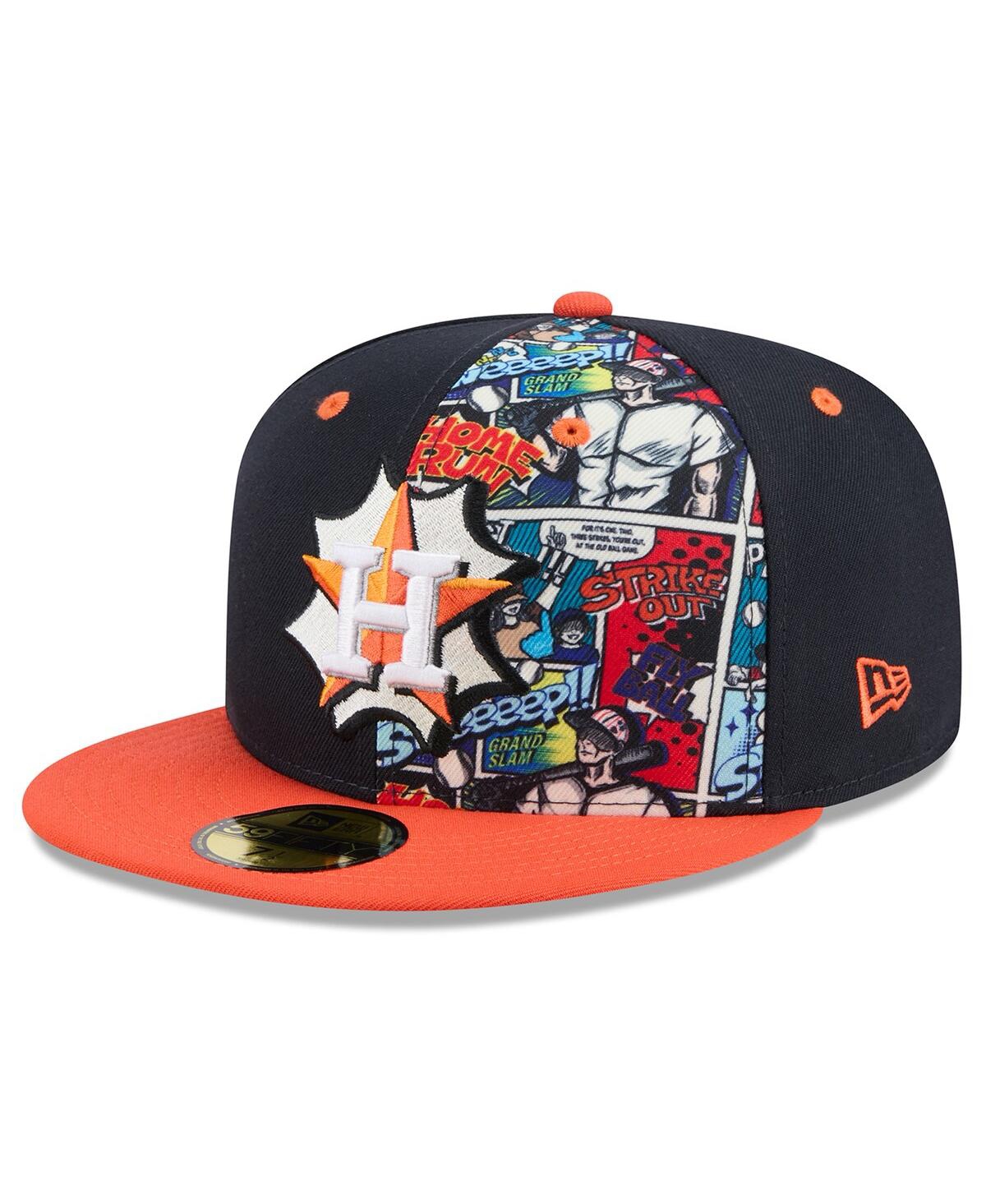 Click here for New Era Mens Navy/Orange Houston Astros 2025 Mlb D... prices