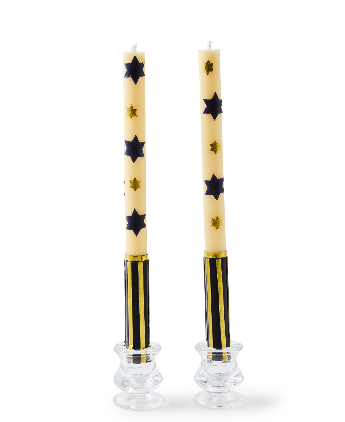 Click here for Mackenzie-Childs Judaica Dinner Candles  Set of 2... prices