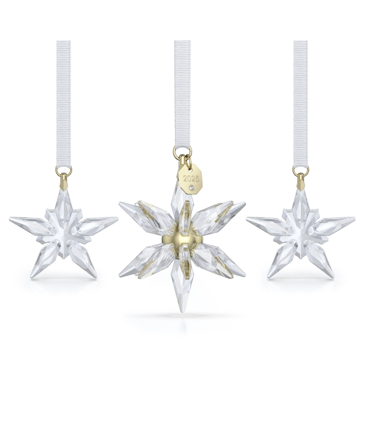Click here for Swarovski Annual Edition 2025 3D Ornament Set - Wh... prices