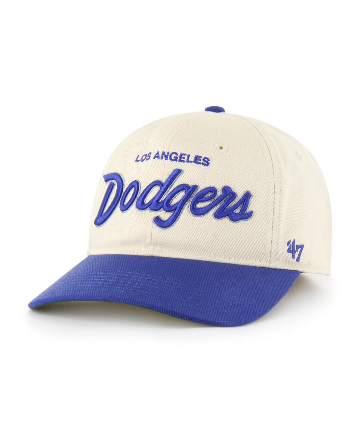 Click here for 47 Brand Mens Natural Los Angeles Dodgers Crosstow... prices