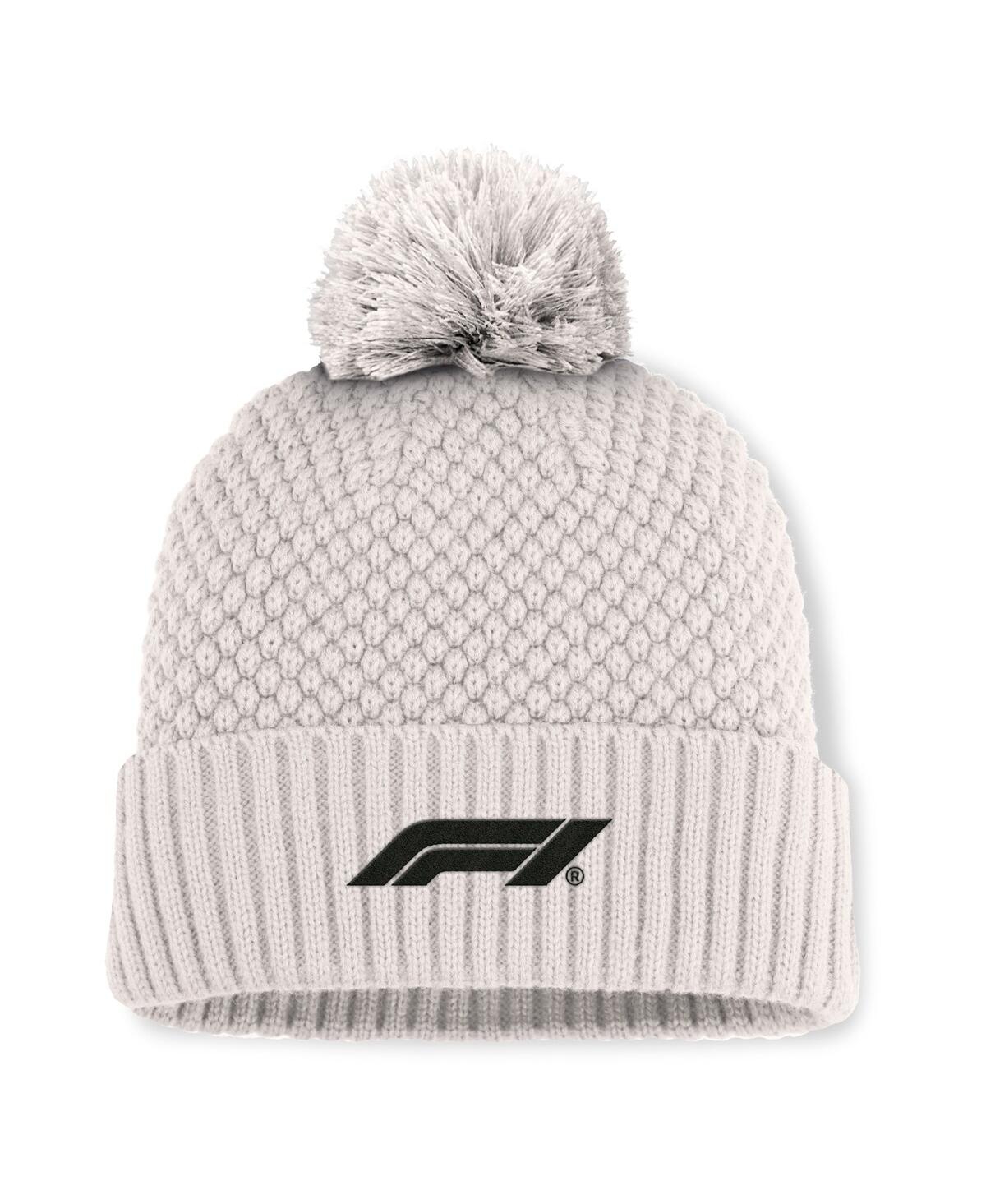 Click here for Fanatics Womens White Formula 1 Cuffed Knit Hat -... prices