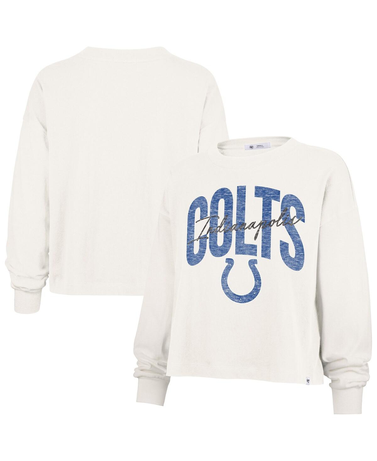 Click here for 47 Brand Womens Cream Indianapolis Colts Muse Sydn... prices