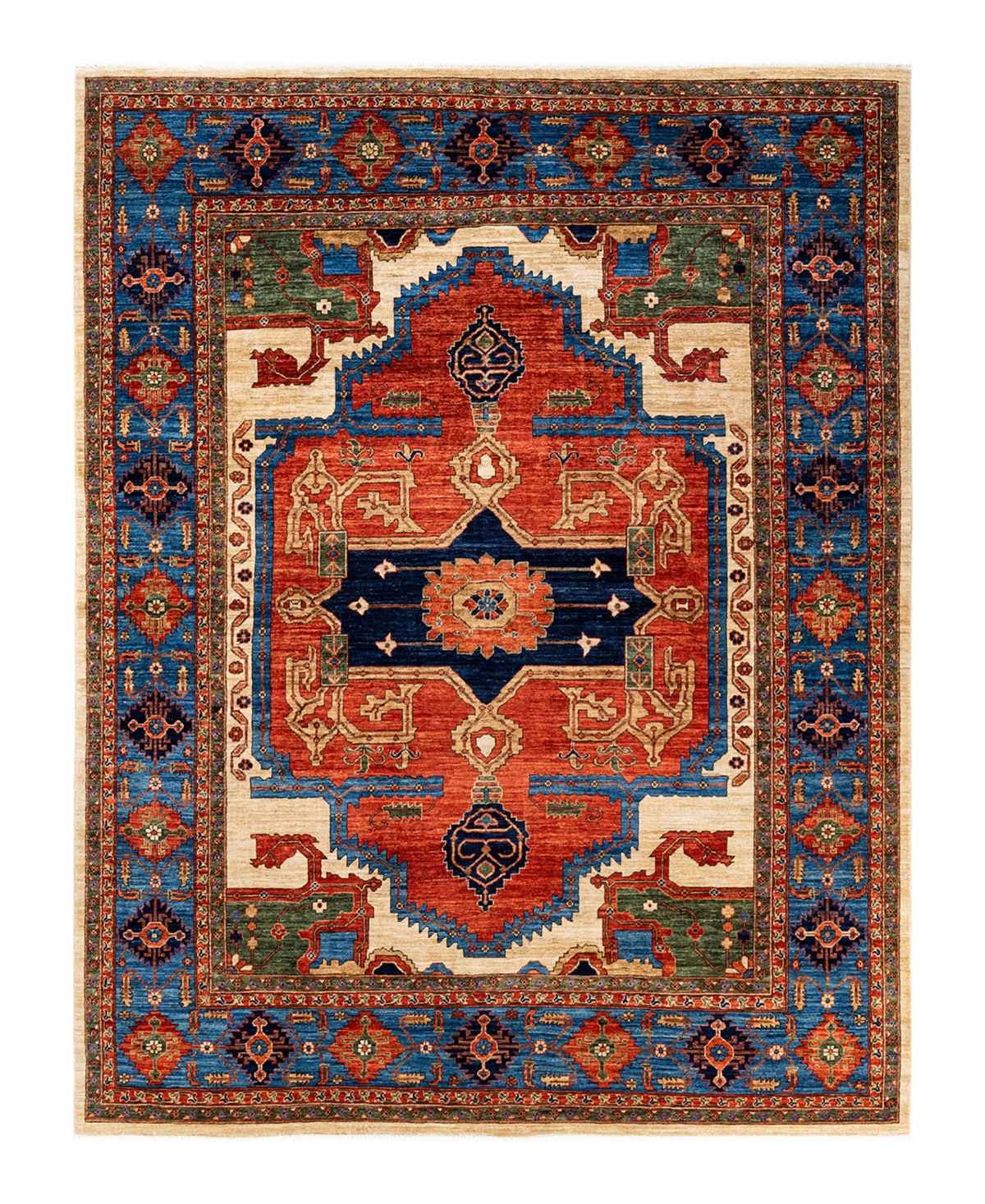 Click here for Adorn Hand Woven Rugs Serapi M1973 82x104 Area Rug... prices