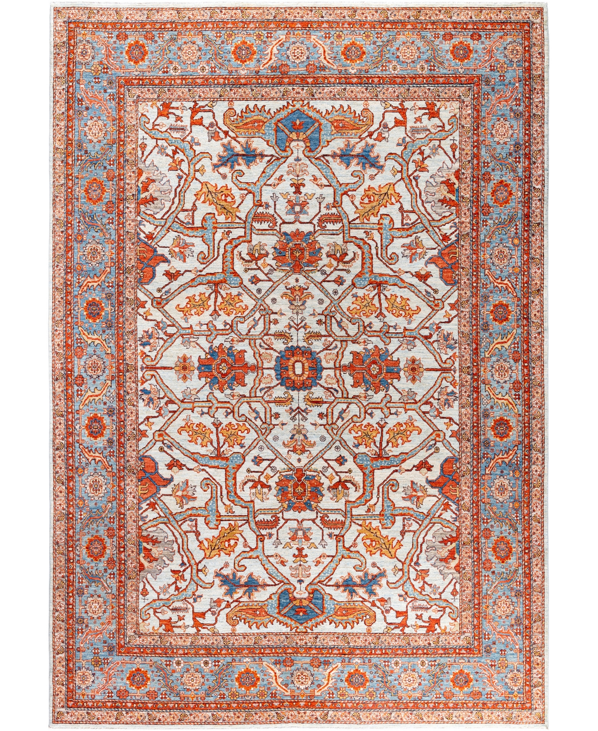 Click here for Adorn Hand Woven Rugs Serapi M0103-136 89x122 Area... prices