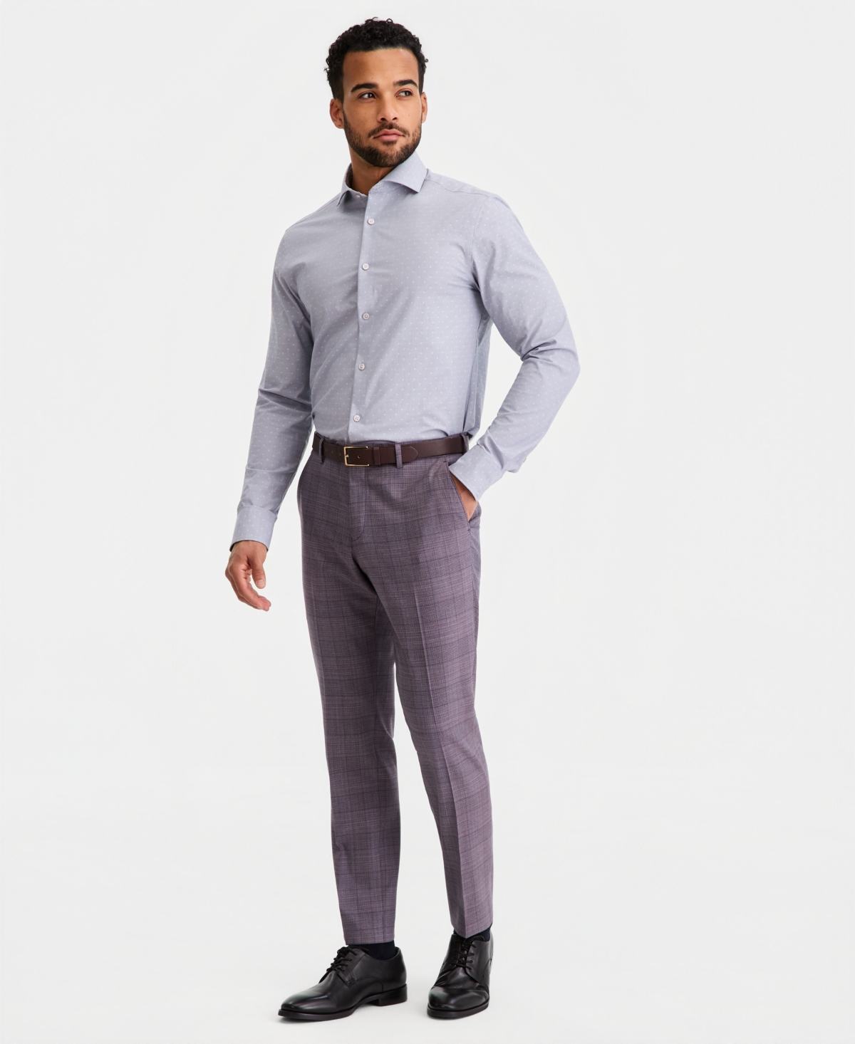 Click here for Ted by Ted Baker Mens Modern-Fit Plaid Suit Separa... prices