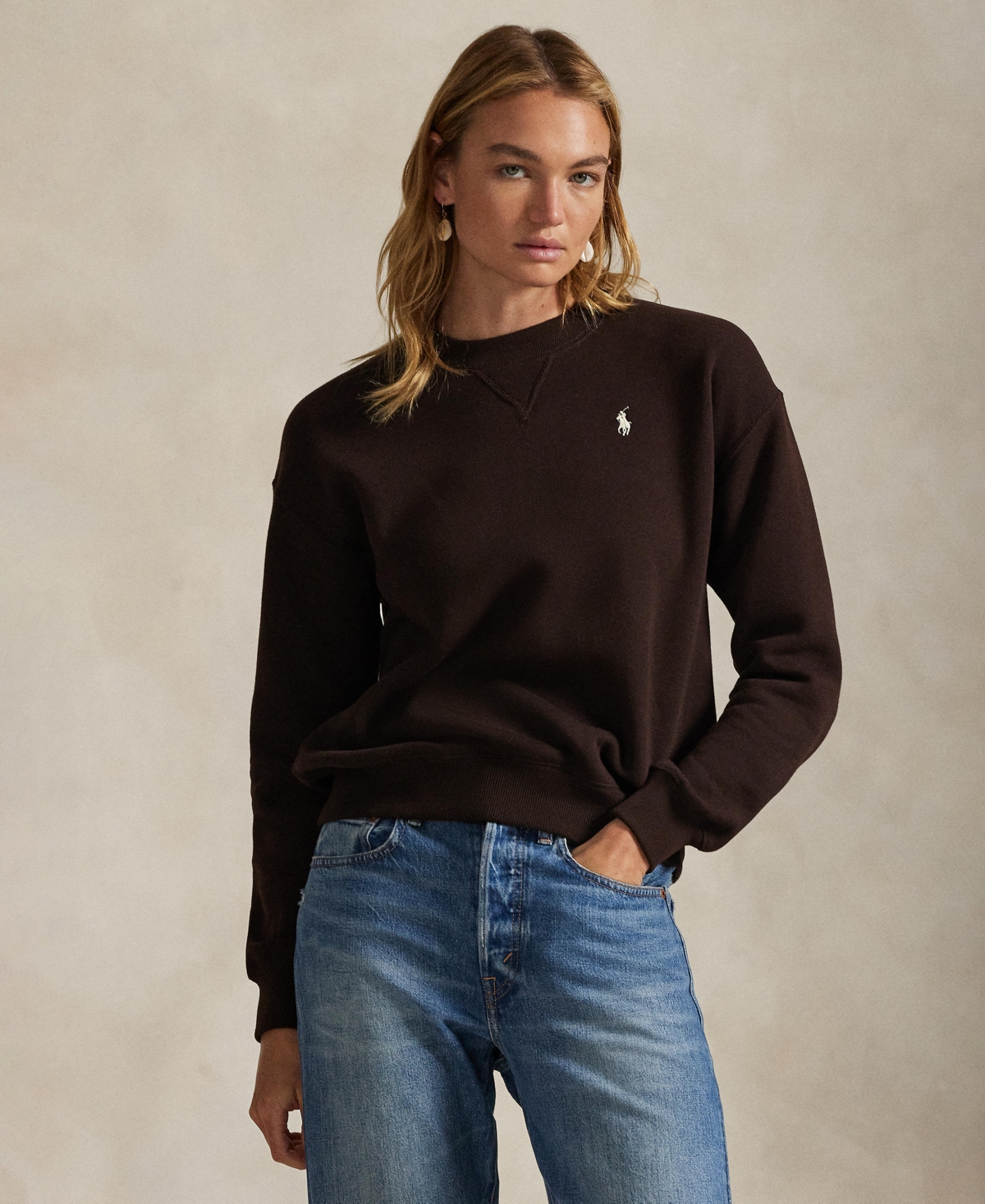 Click here for Polo Ralph Lauren Womens Fleece Crewneck Sweatshir... prices