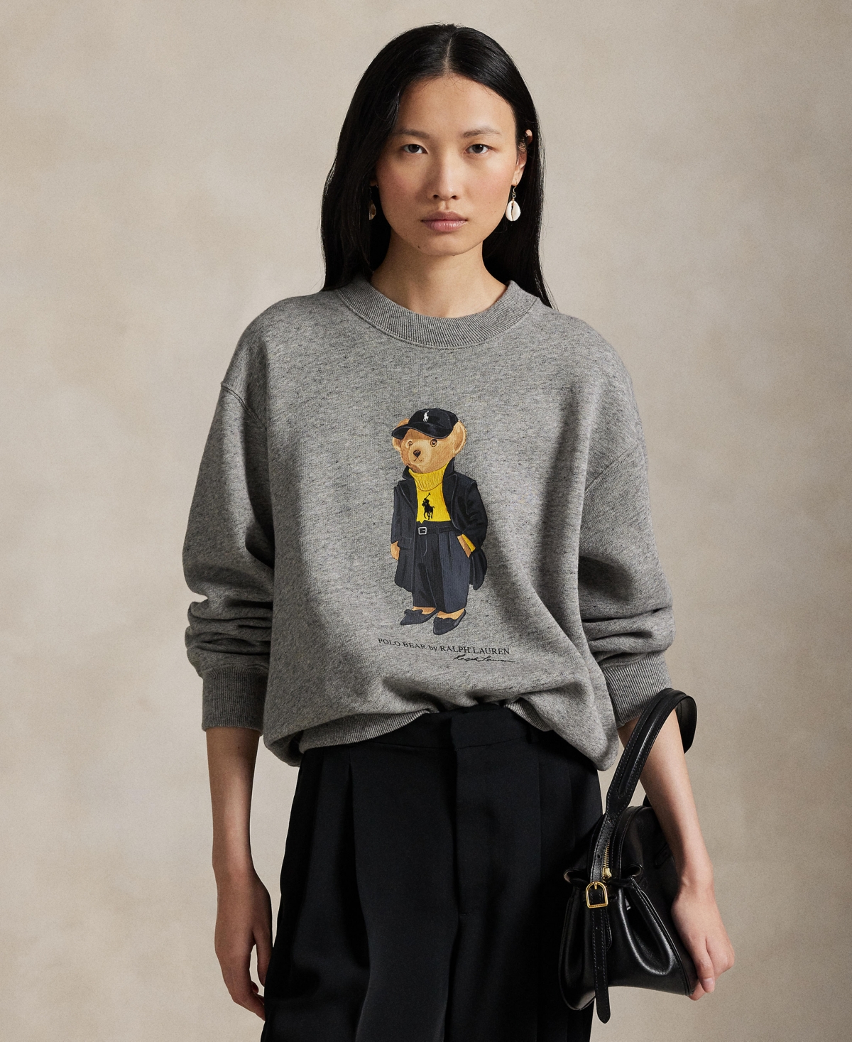 Click here for Polo Ralph Lauren Womens Polo Bear Fleece Crewneck... prices