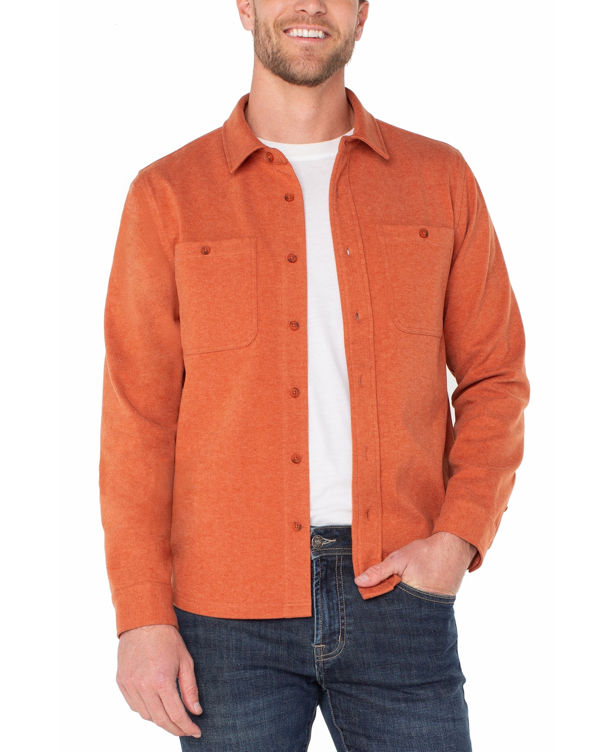 Click here for Liverpool Los Angeles Mens Knit Long-Sleeve Shirt... prices