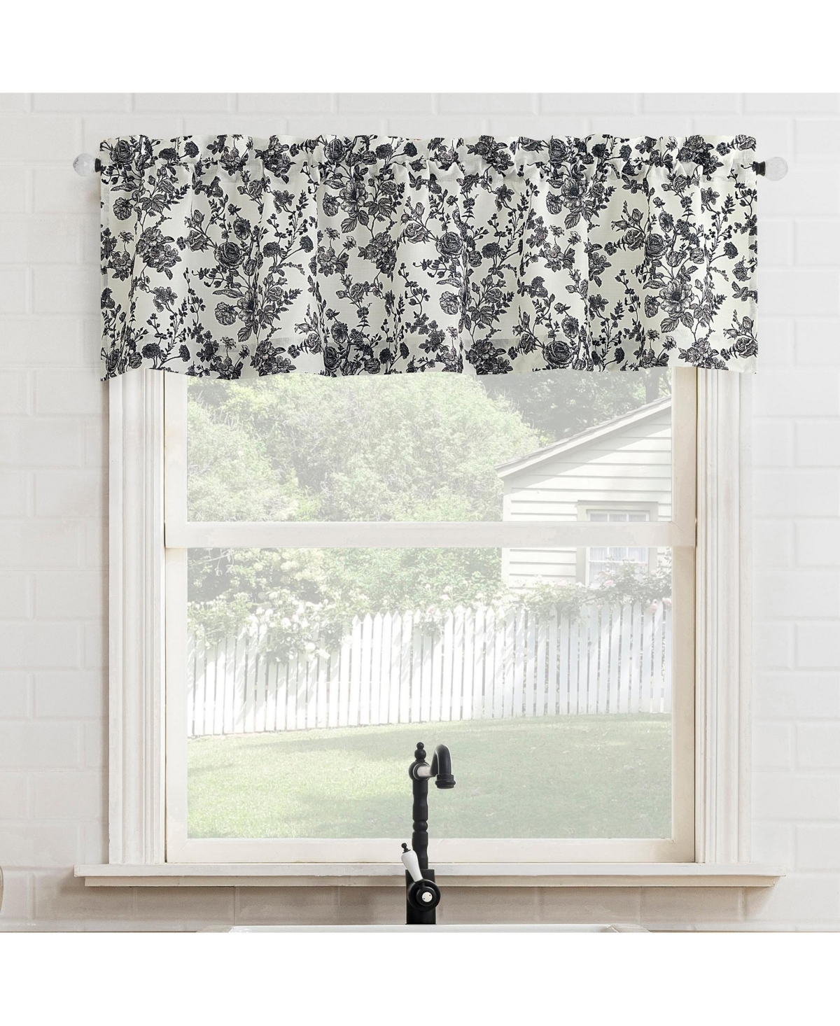 Click here for No. 918 Elodie Tonal Botanical Semi-Sheer Rod Pock... prices