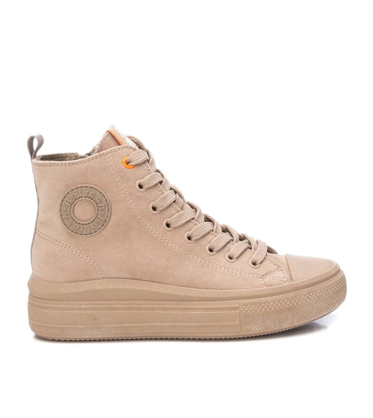 Click here for Womens Casual High Top Suede Sneakers By Xti - Bei... prices