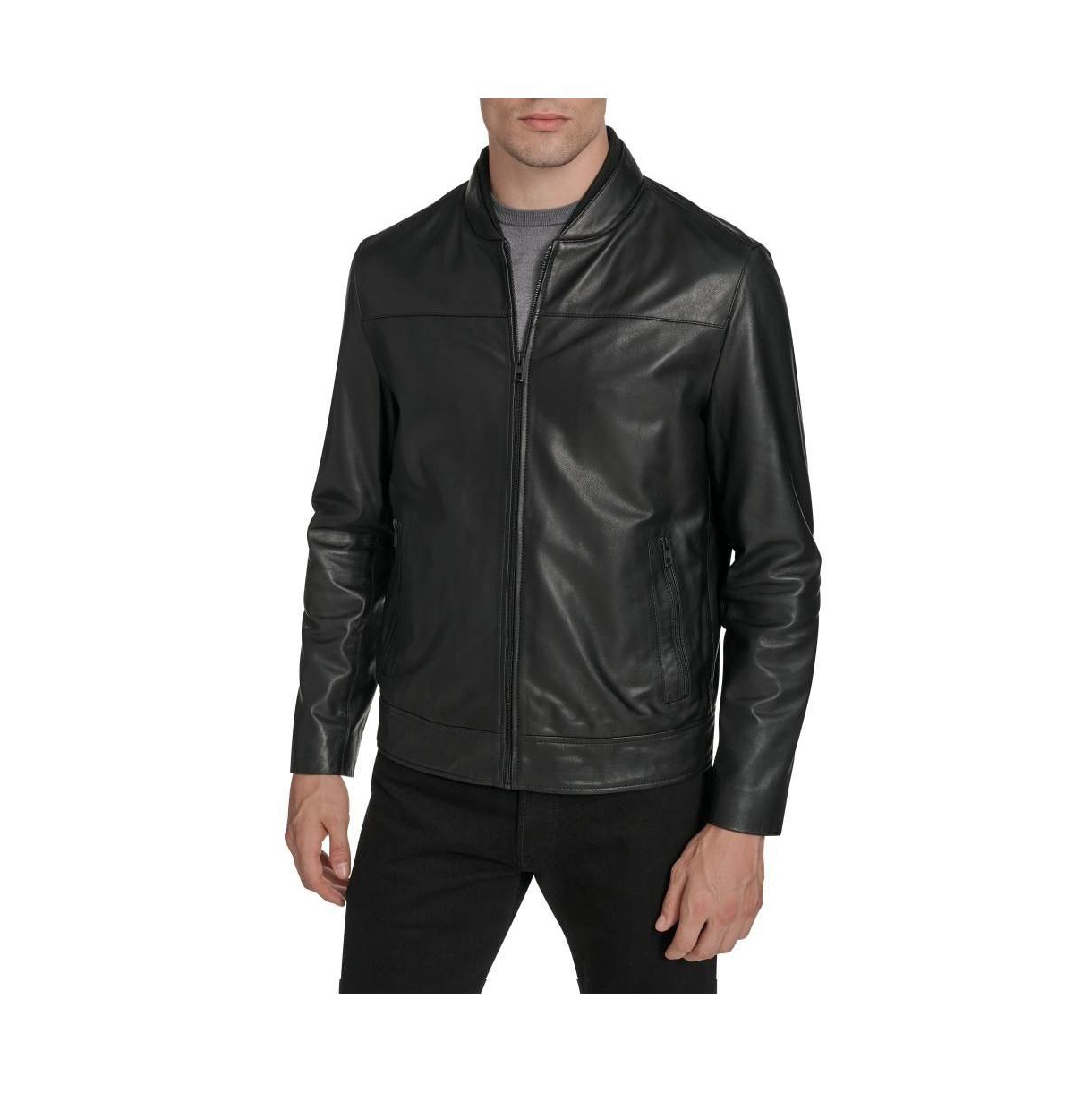 Click here for Andrew Marc Black Label Mens Weston Leather Jacket... prices