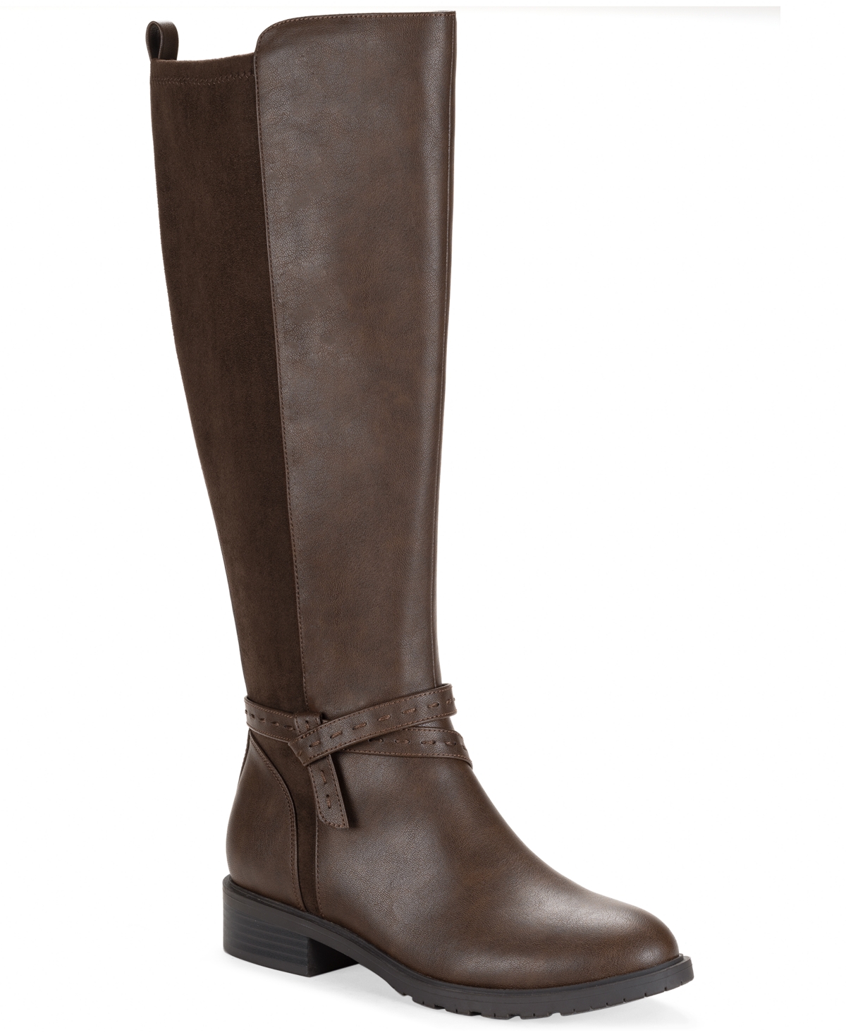 Click here for Style & Co Womens Verityy Block Heel Boots  Macys... prices