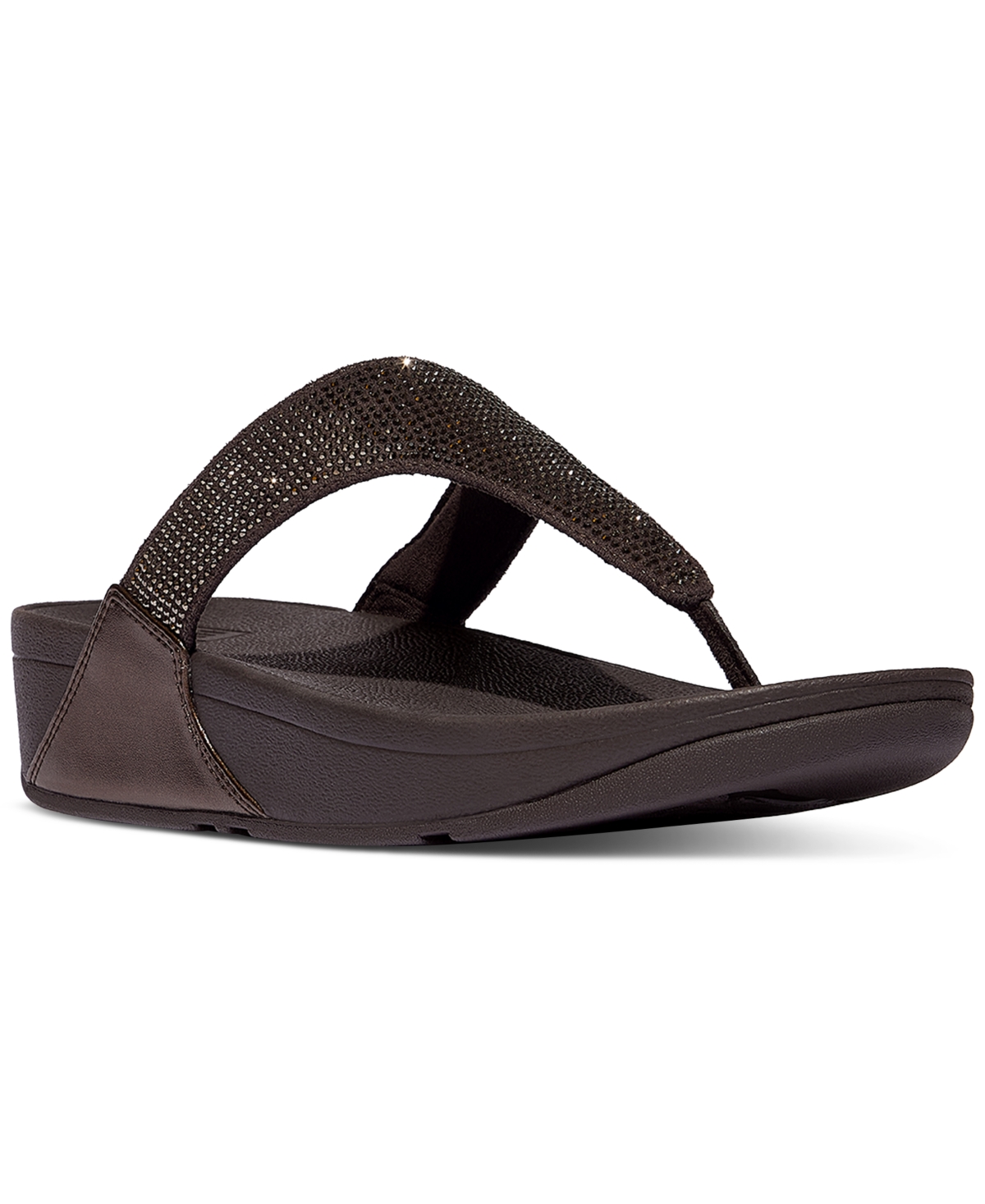 Click here for FitFlop Womens Lulu Embellished Sandals - Metallic... prices
