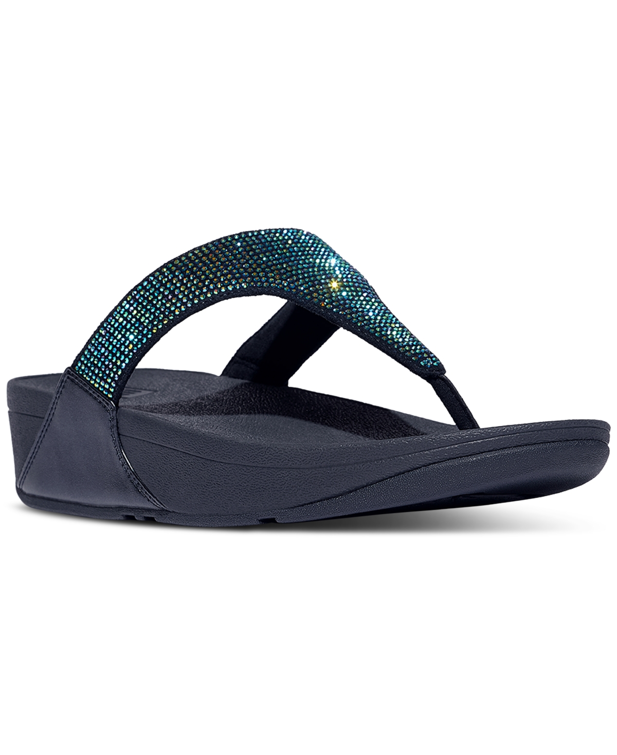 Click here for FitFlop Womens Lulu Embellished Sandals - Iridesce... prices
