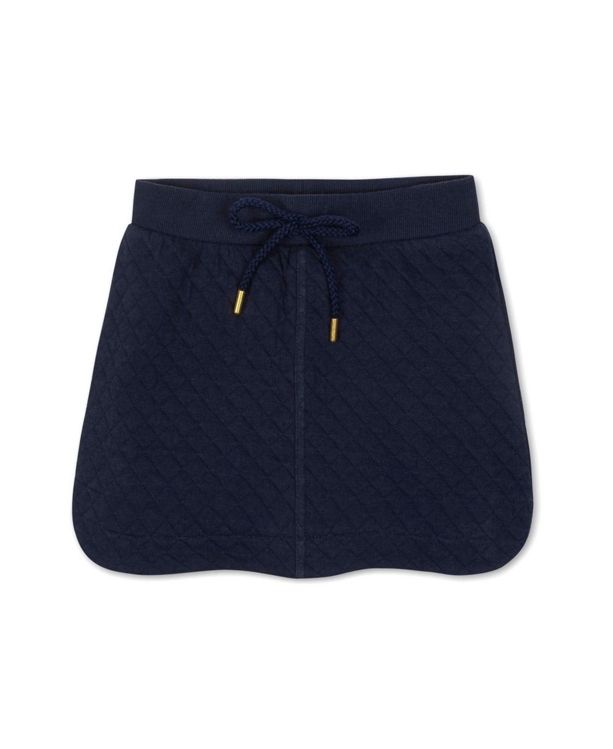 Click here for Hope & Henry Girls Quilted Pull-On Skort - Navy qu... prices