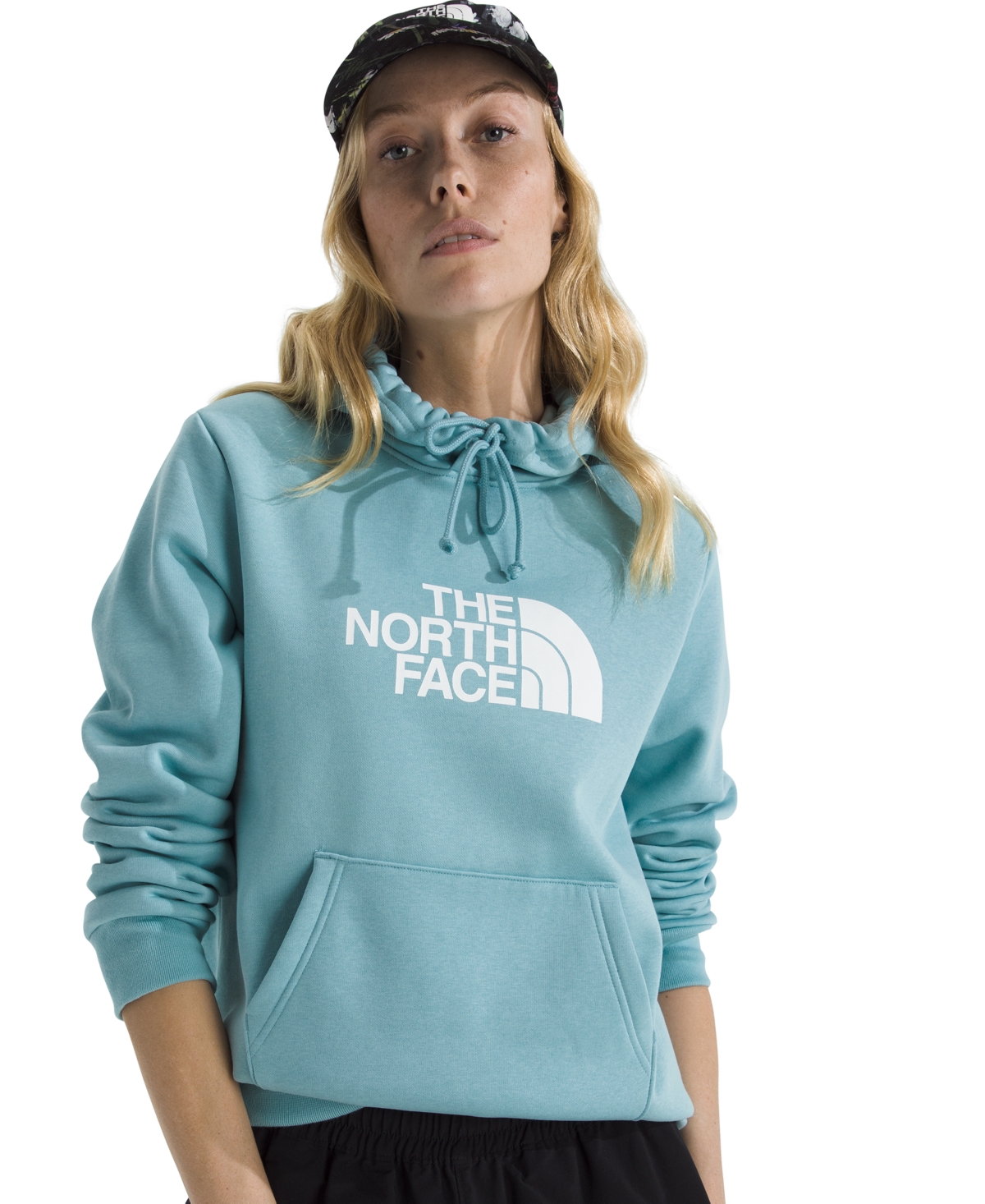 The North Face Womens Evolution Half Dome Hoodie - Blue Eclipse