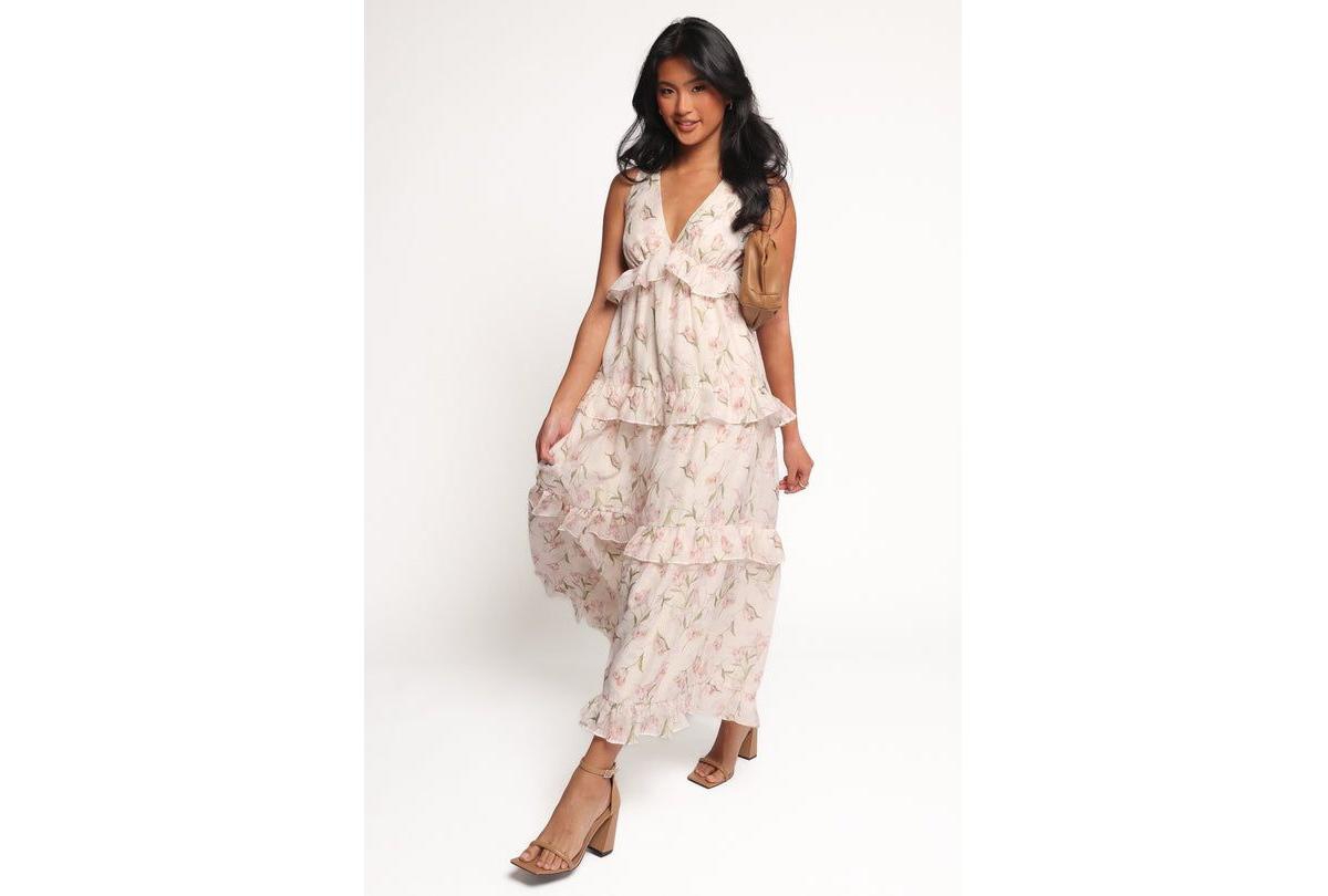 Petal and Pup Willis Maxi Dress - Pink floral